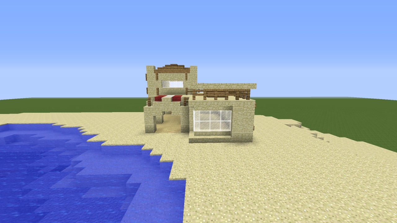Desert House Minecraft Map