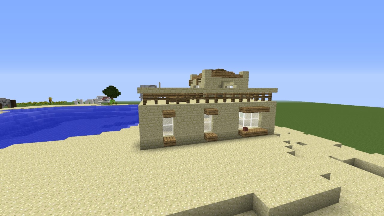 Desert House Minecraft Map