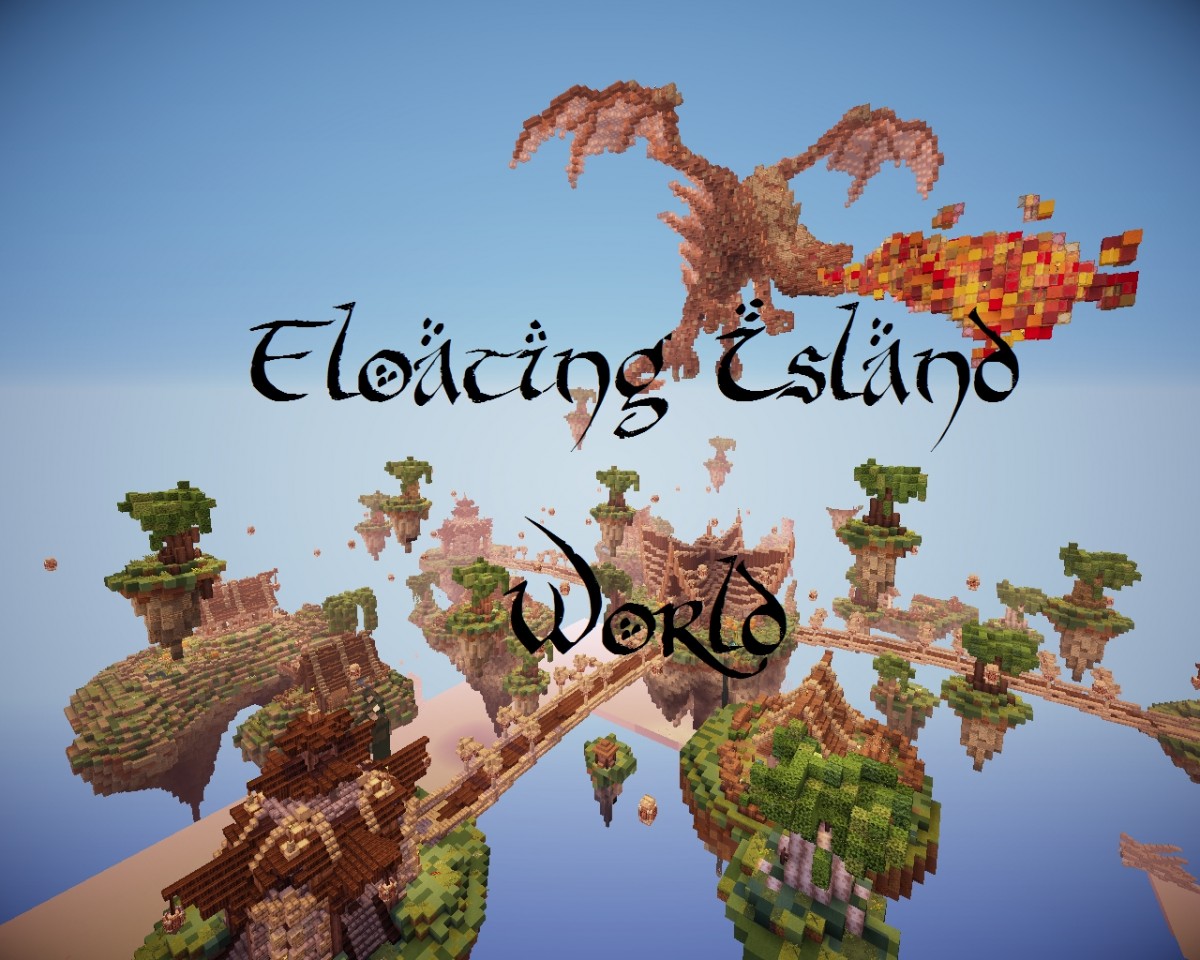 Floating Island World Minecraft Map
