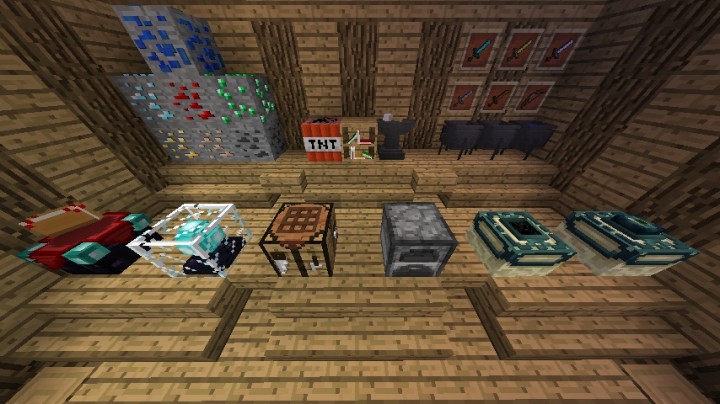Custom 3D Animated Models pack (1.9) Minecraft Texture Pack