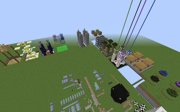 Four Pillars Minecraft Map