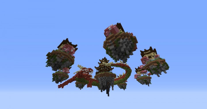 Oriental skywars map Minecraft Map