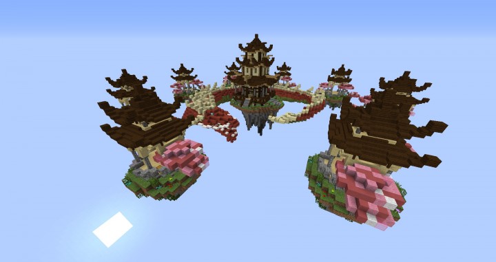 Oriental skywars map Minecraft Map