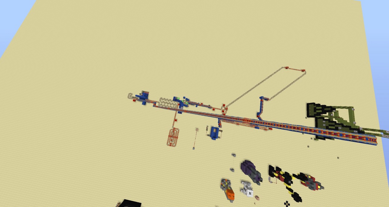 Awesome redstone world Minecraft Map