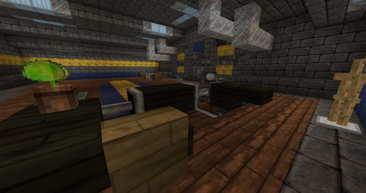 Fallout Vault Overseers Office With Secret Passage Minecraft Map