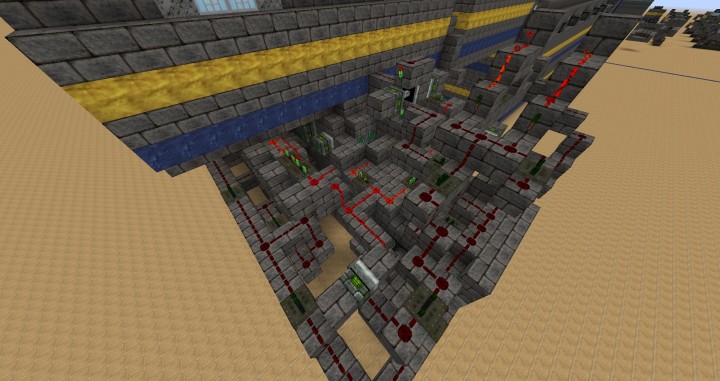 Fallout Vault Overseers Office With Secret Passage Minecraft Map
