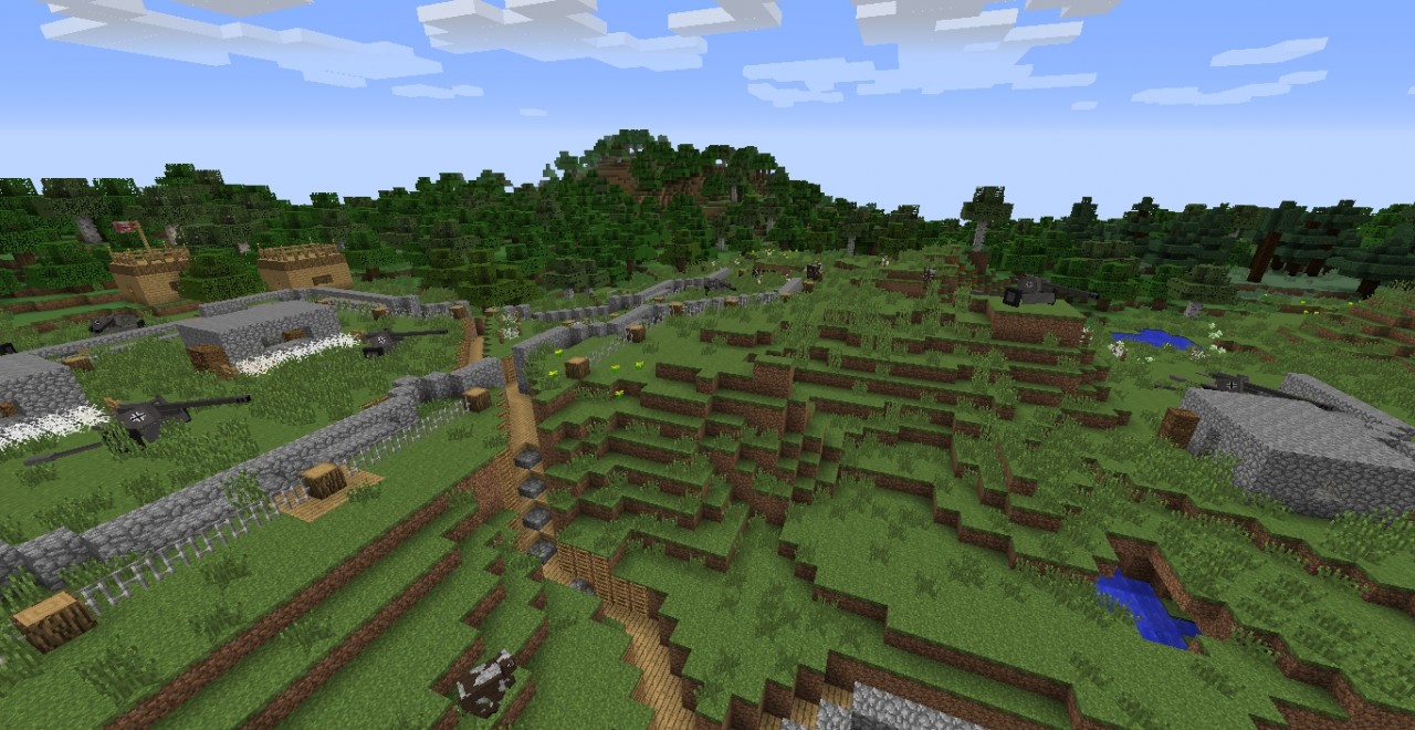 WWI - U.K. vs Germany by Aero_Zeppelin89 Minecraft Map