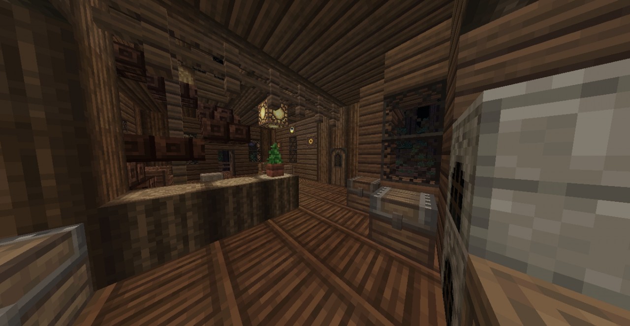 Forest House Minecraft Map