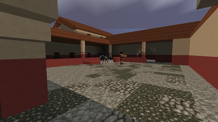 Roman Villa Rustica, Boscoreale Minecraft Map