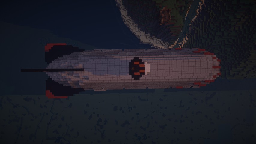 Pirate Flagship Onslaught - Working Air Warship w TNT Cannons Minecraft Map