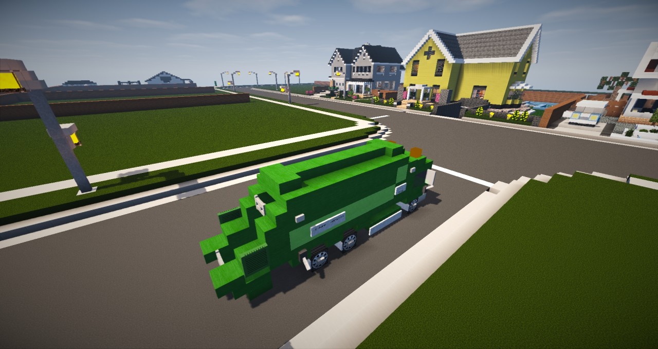 Vehicle - Garbage Truck Minecraft Map