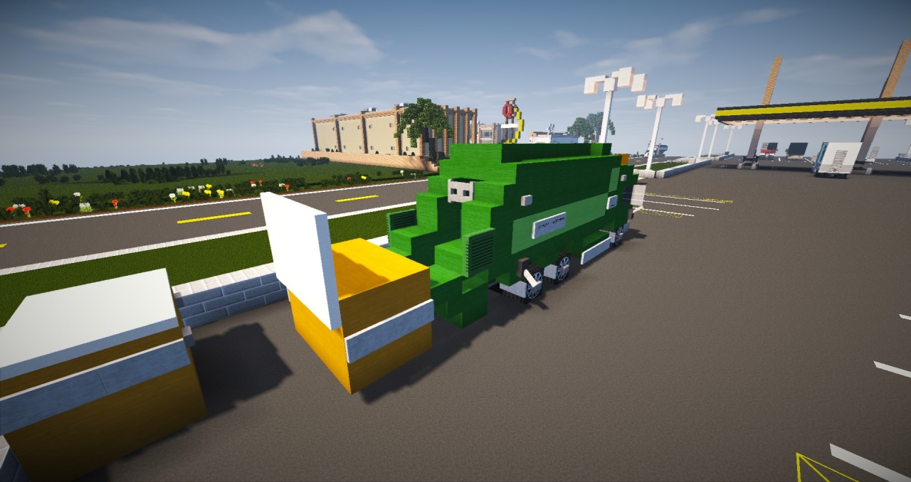Vehicle - Garbage Truck Minecraft Map