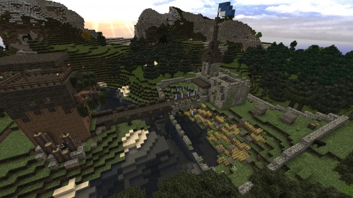 Small Keep Minecraft Map