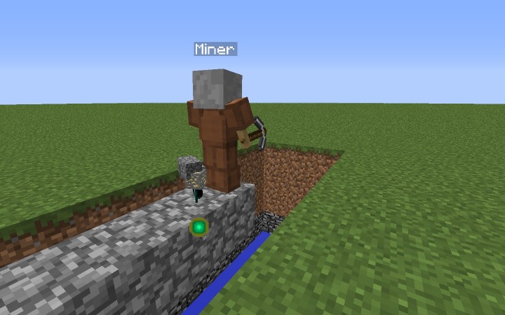 Auto Fighter And Miner Minecraft Project