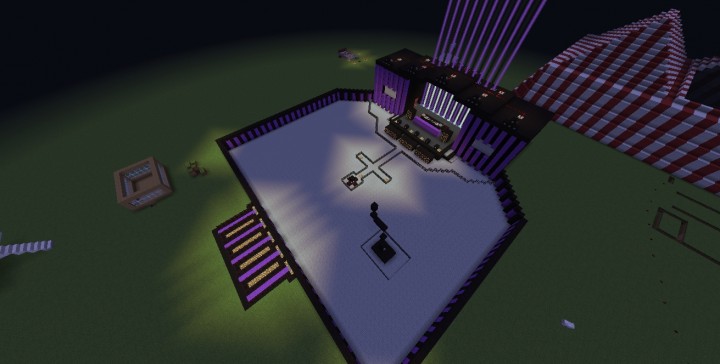 EDM Concert Stage Minecraft Map