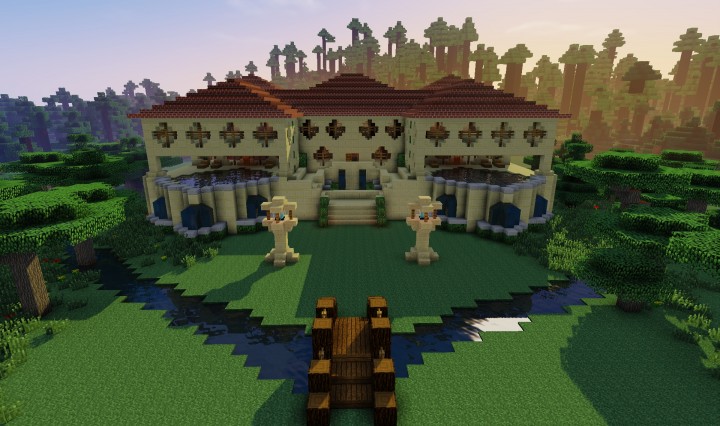 Sandstone Villa #1 Minecraft Map