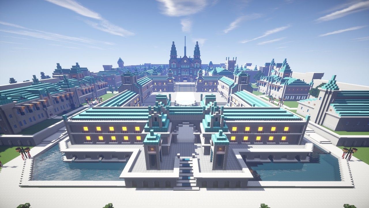 Lineage2 - Aden Castle Town Minecraft Map