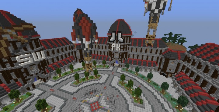 Hub Spawn Minecraft Map