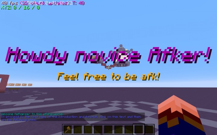 Afk System - [Vanilla | Multiplayer] Minecraft Map