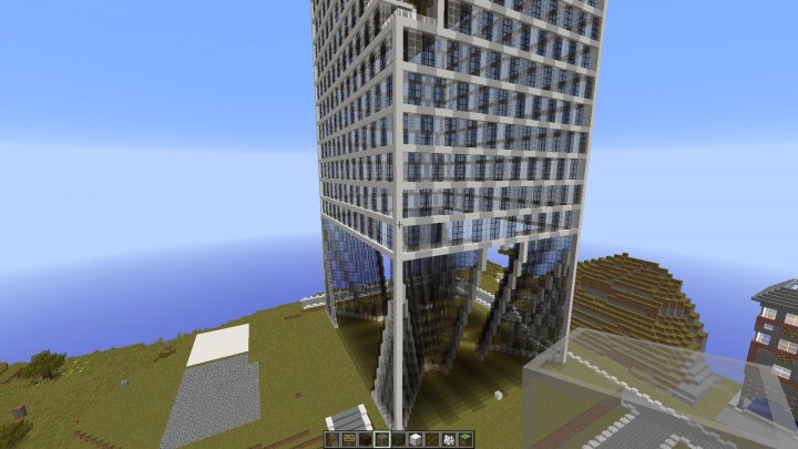 Sky Scraper Concept Design Minecraft Map