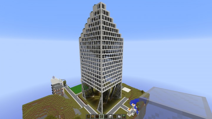 Sky Scraper Concept Design Minecraft Map