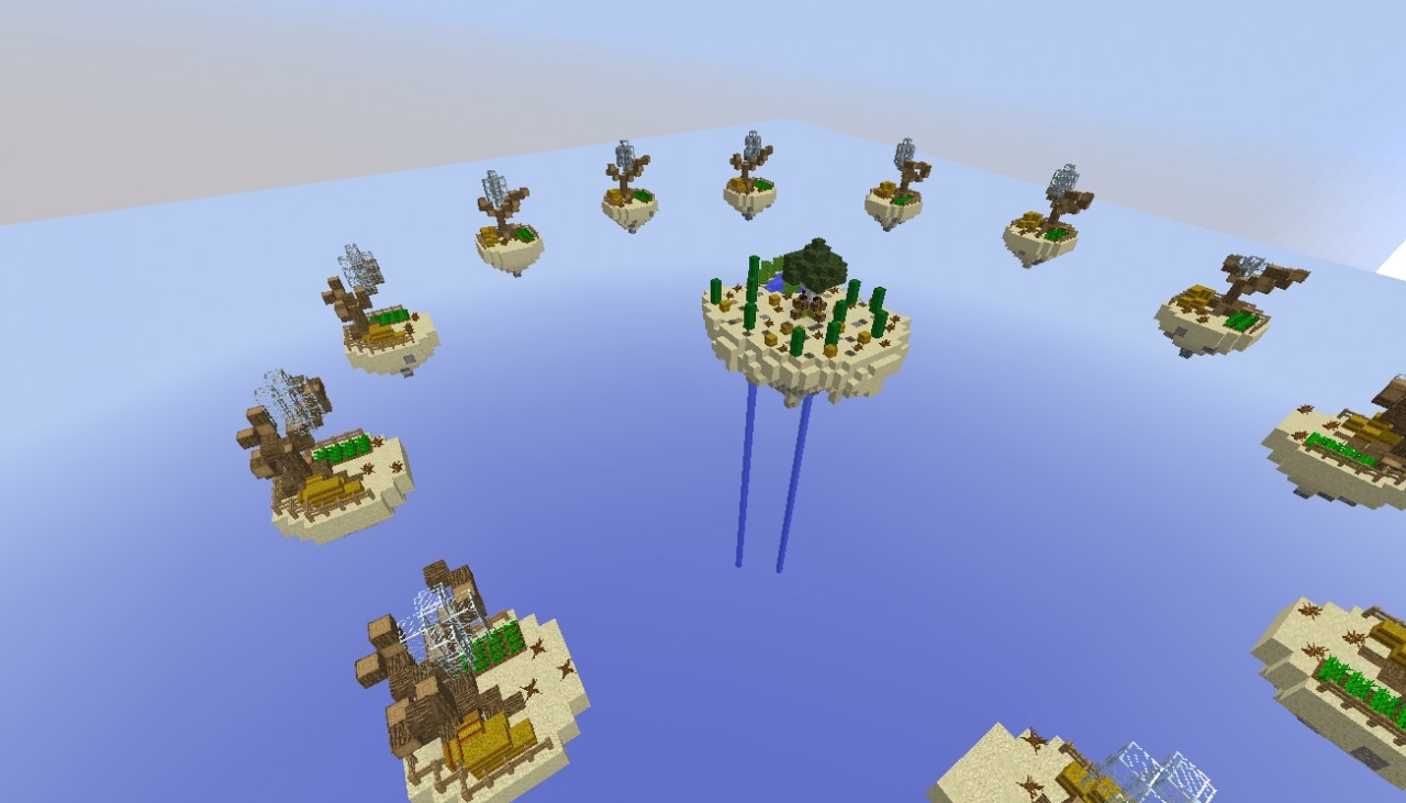 Mapa de skywars / Deserto Minecraft Map
