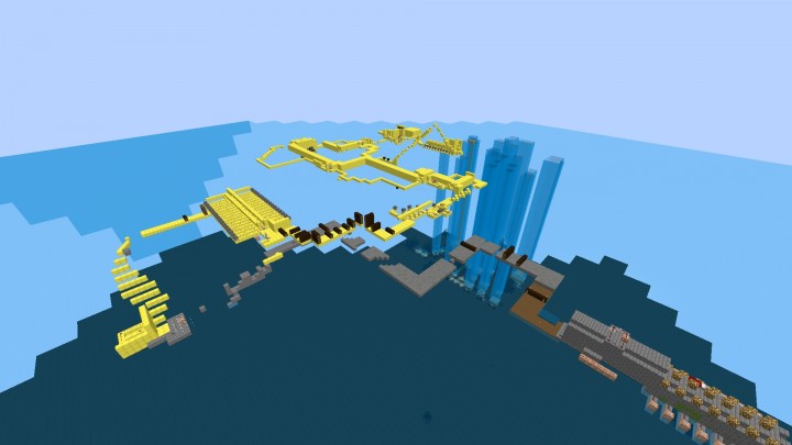 Parkour Run Minecraft Map