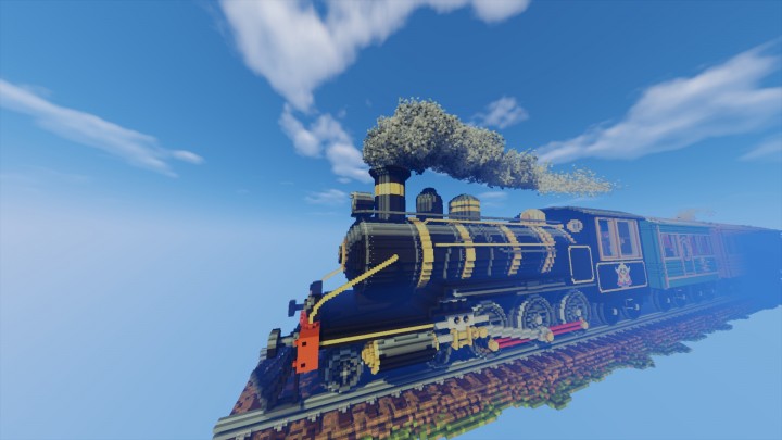 -= 4-6-4 Steam Locomotive & Train, "Perplex Express" Mario Party 8 ...