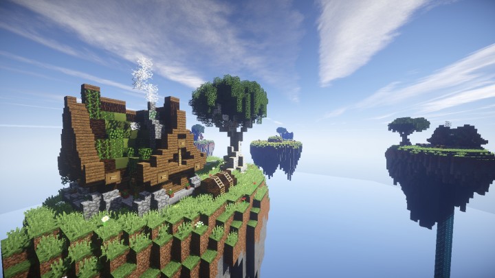 Bedwars map "WheatField" Minecraft Map