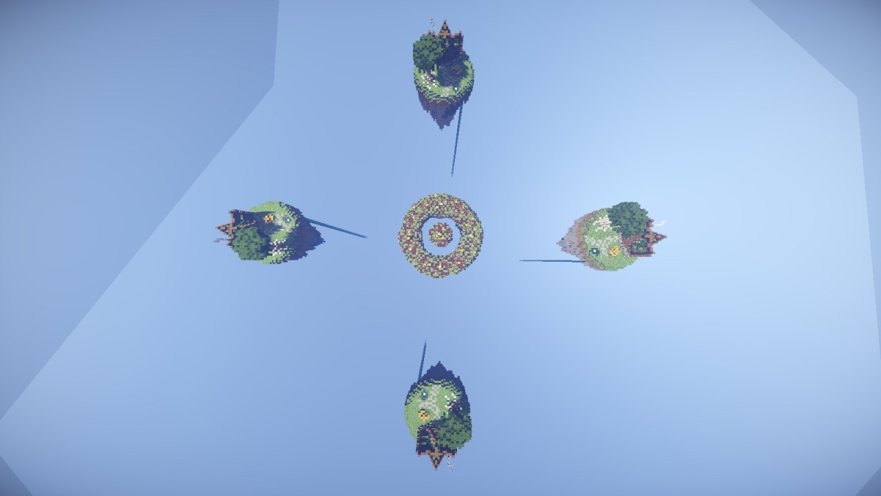 Bedwars map "WheatField" Minecraft Map