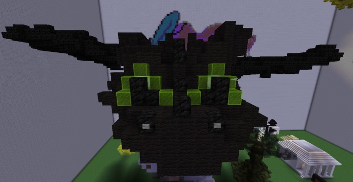 Toothless the Dragon (Original) Minecraft Map