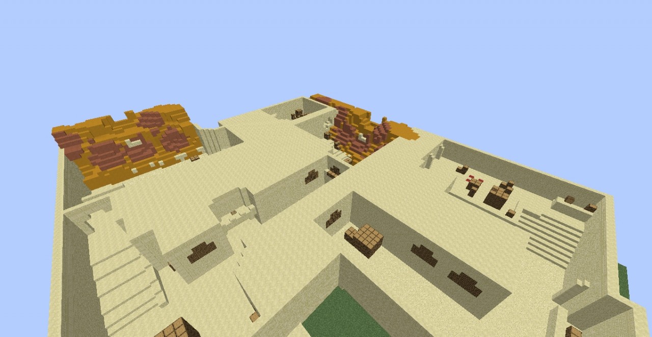 Counter-Strike Game(using command-blocks) Minecraft Map