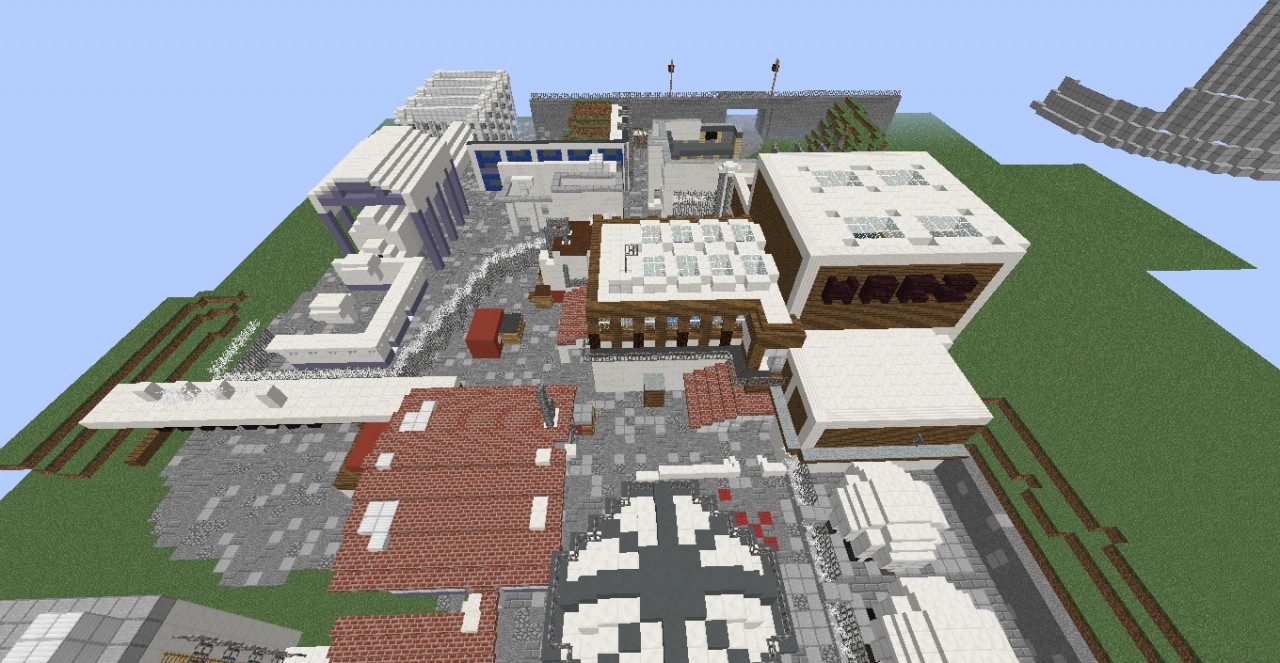Counter-Strike Game(using command-blocks) Minecraft Map