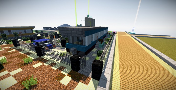 small american trailer park (on plot) Minecraft Map