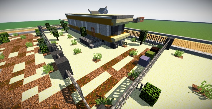 small american trailer park (on plot) Minecraft Map