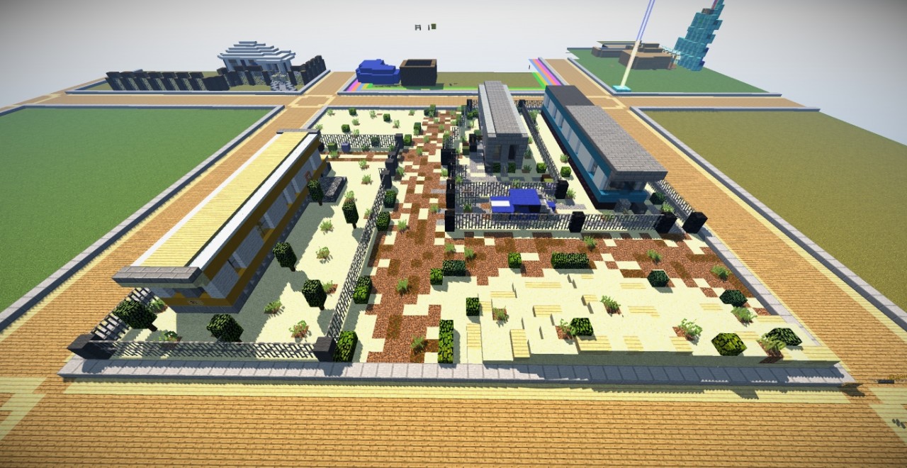 small american trailer park (on plot) Minecraft Map