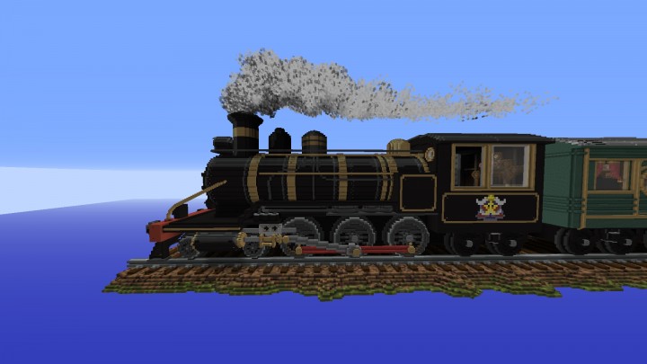 -= 4-6-4 Steam Locomotive & Train, "Perplex Express" Mario Party 8 ...