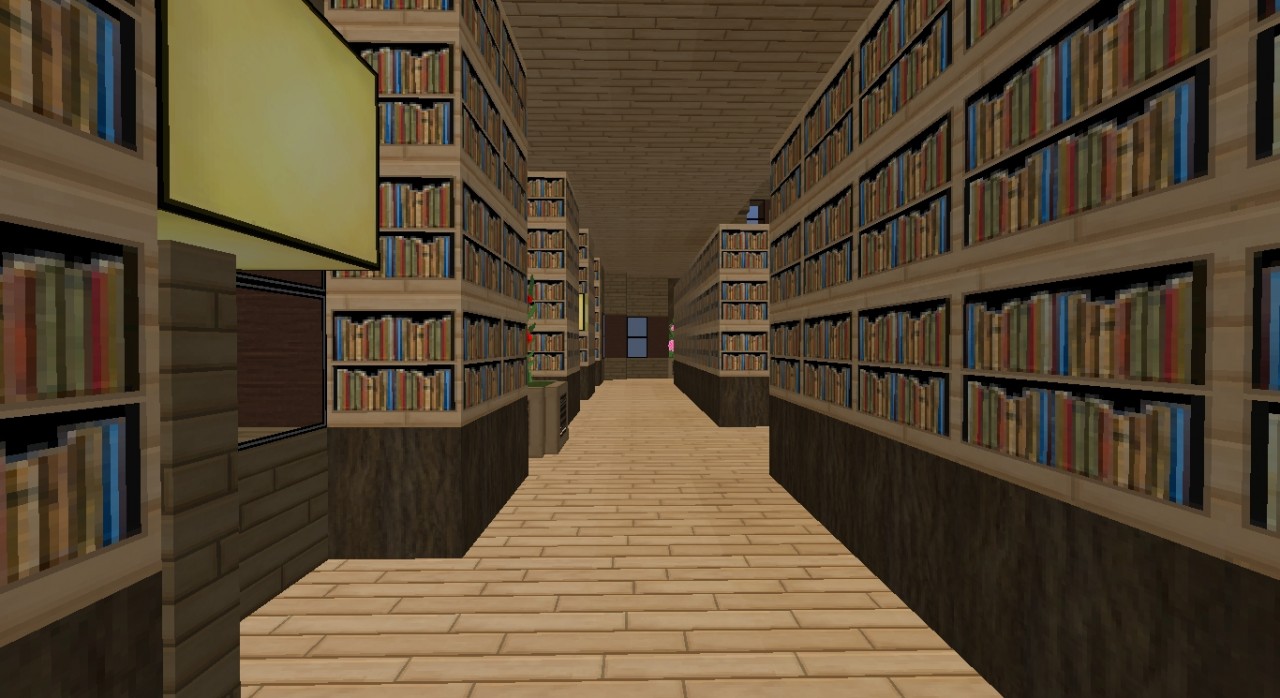 Book's House (Library) Minecraft Map