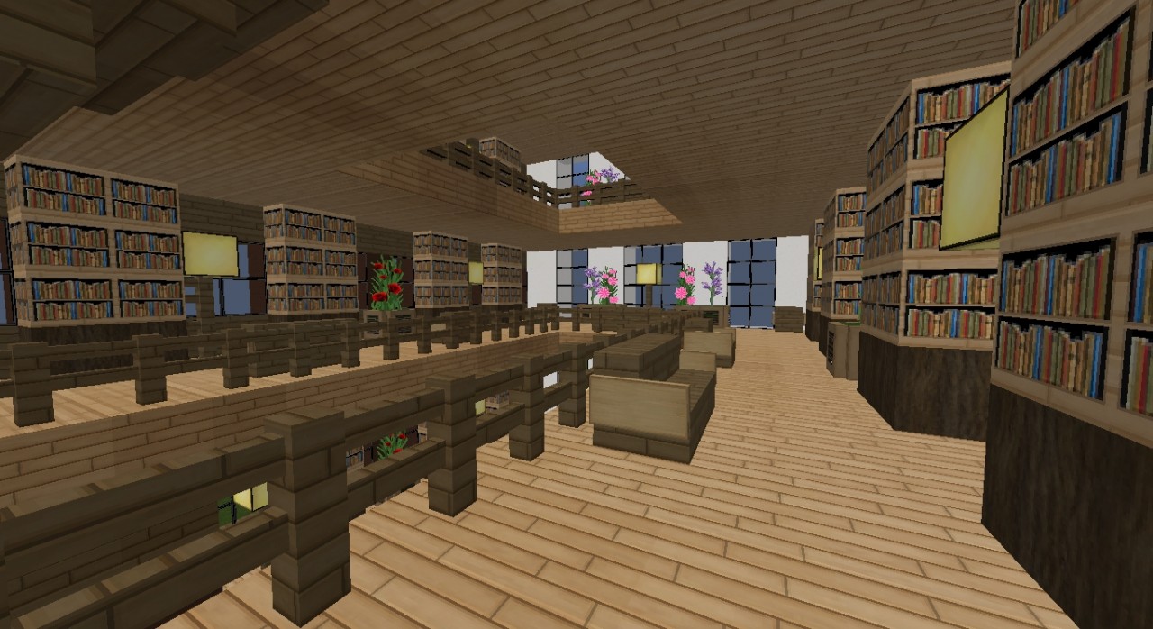 Book's House (Library) Minecraft Map