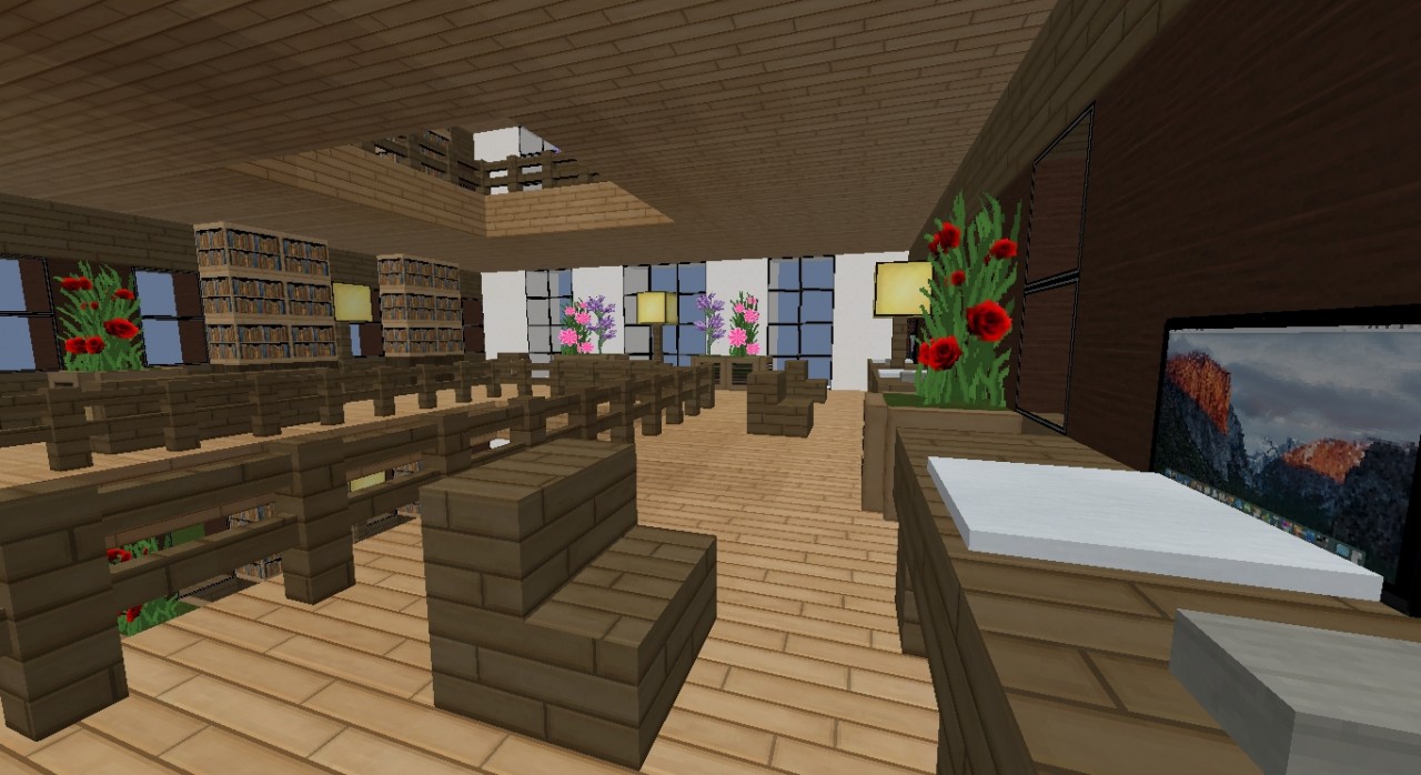 Book's House (Library) Minecraft Map