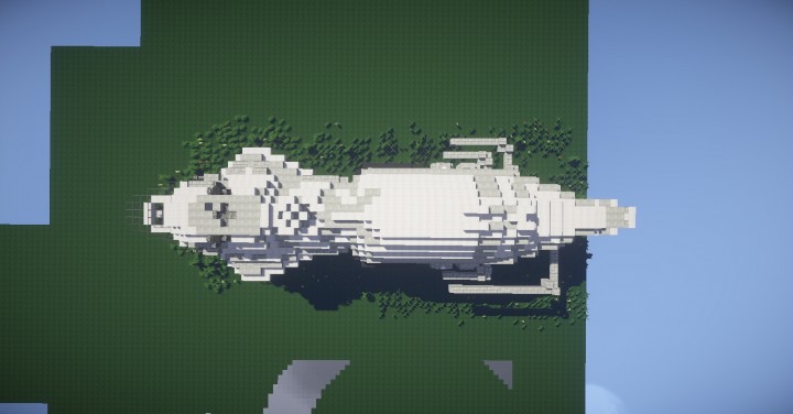 RSI Constellation Andromeda V2 - Star Citizen Minecraft Map