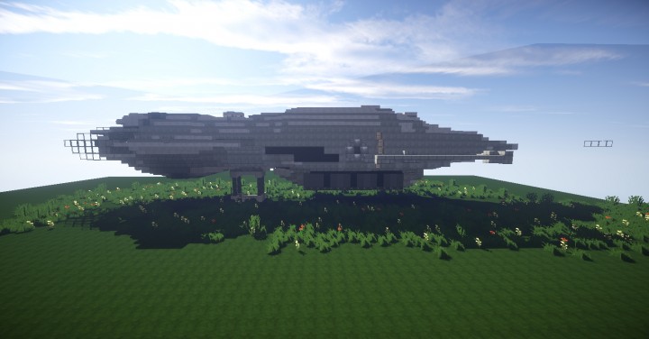 RSI Constellation Andromeda V2 - Star Citizen Minecraft Map