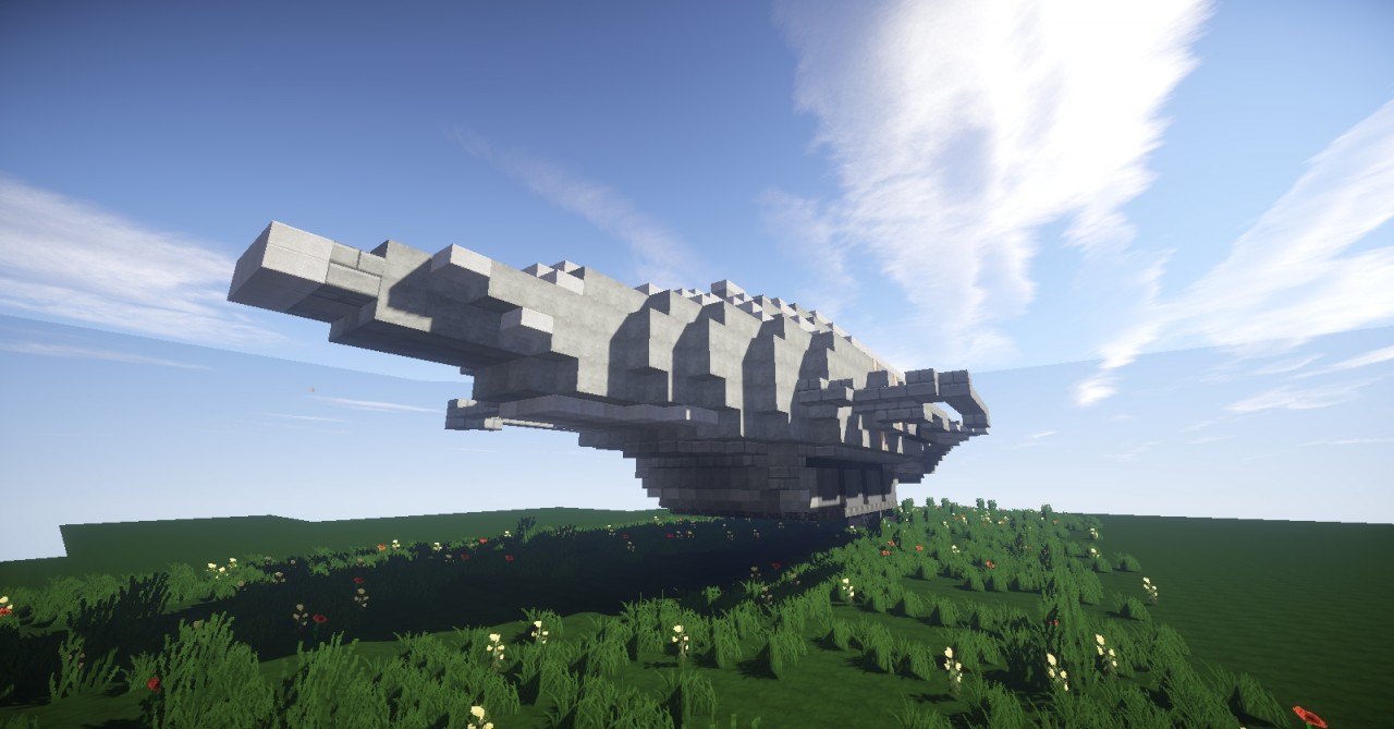 RSI Constellation Andromeda V2 - Star Citizen Minecraft Map