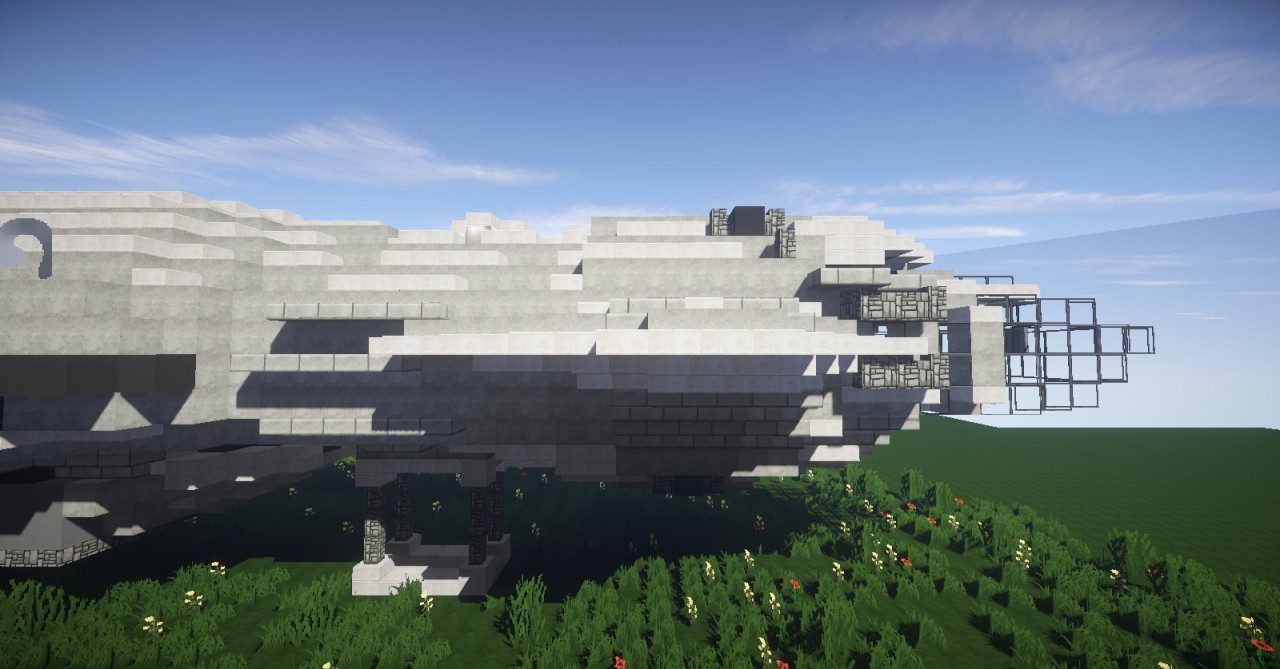 RSI Constellation Andromeda V2 - Star Citizen Minecraft Map