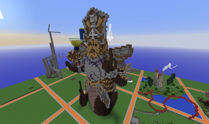 Temple guardian [organic] Minecraft Map