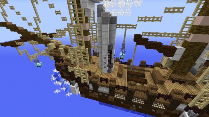 S.S. Salt Spray Minecraft Map