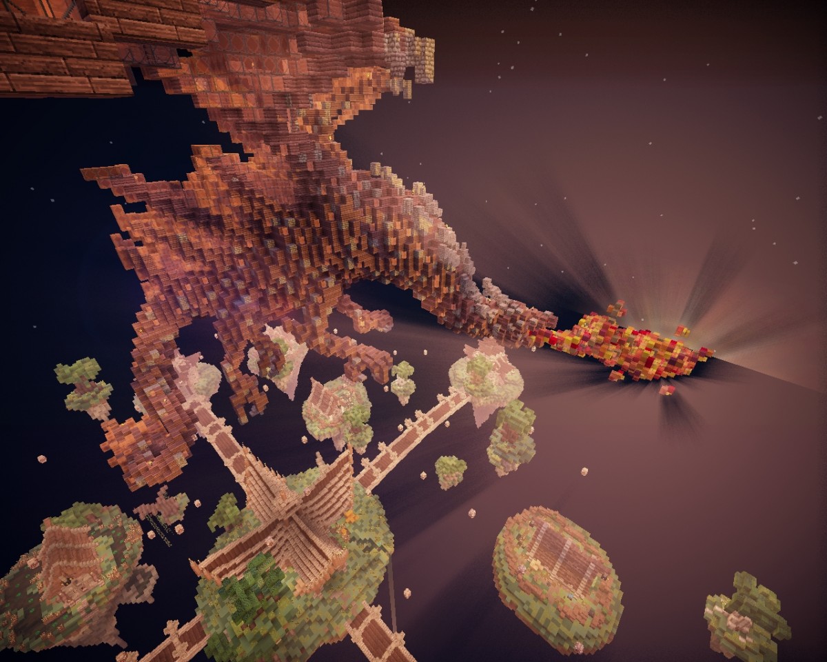 Floating Island World Minecraft Map