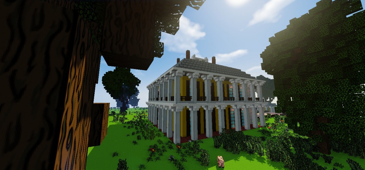 Oak Alley Plantation Minecraft Map