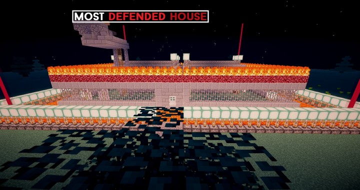 The Most Defended House Minecraft Map