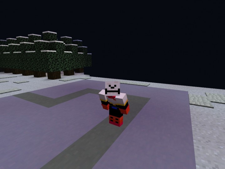 Undertale Invisible Electricity maze! Minecraft Map